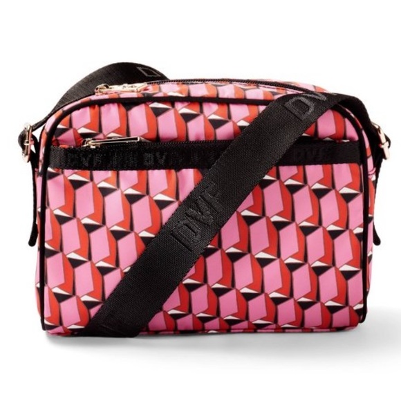 Diane Von Furstenberg | Bags | Nwt Dvf For Target Pink Modern Geo ...